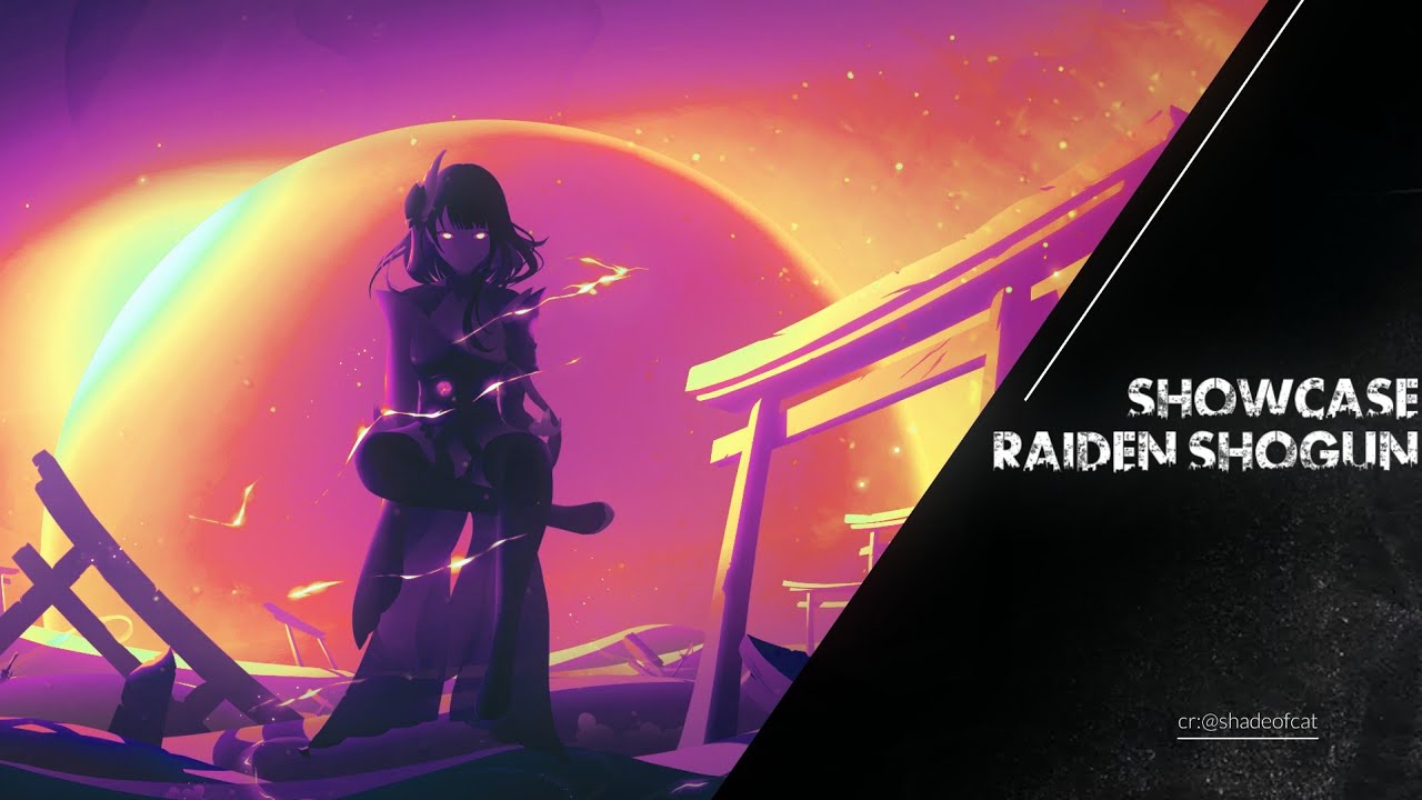 Showcase Raiden Shogun - GENSHIN IMPACT INDONESIA - YouTube