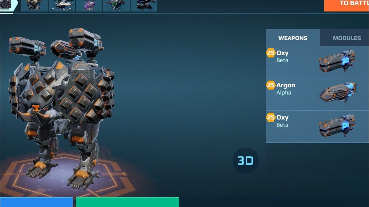 NEW ARGON AND OXY WEAPONS ON THE ROOK! HOW GOOD ARE THEY? (War Robots ...
