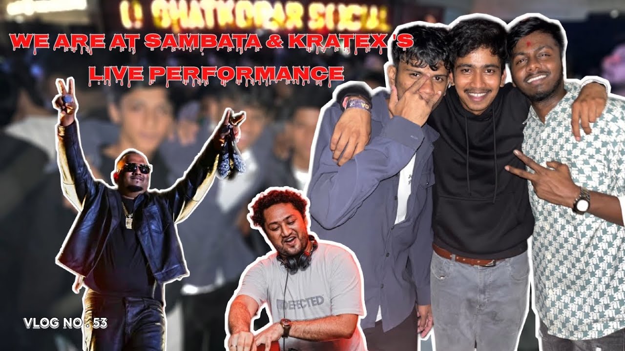 VLOG NO .53 | WE ENJOY @Kratexmusic & @sambata__00 'S LIVE CONCERT 🤪 ...