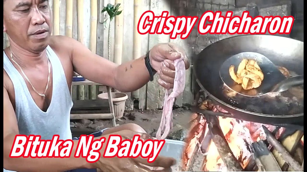 Cebuano Style Crispy Chicharon Bulaklak (Bituka Ng Baboy) - YouTube