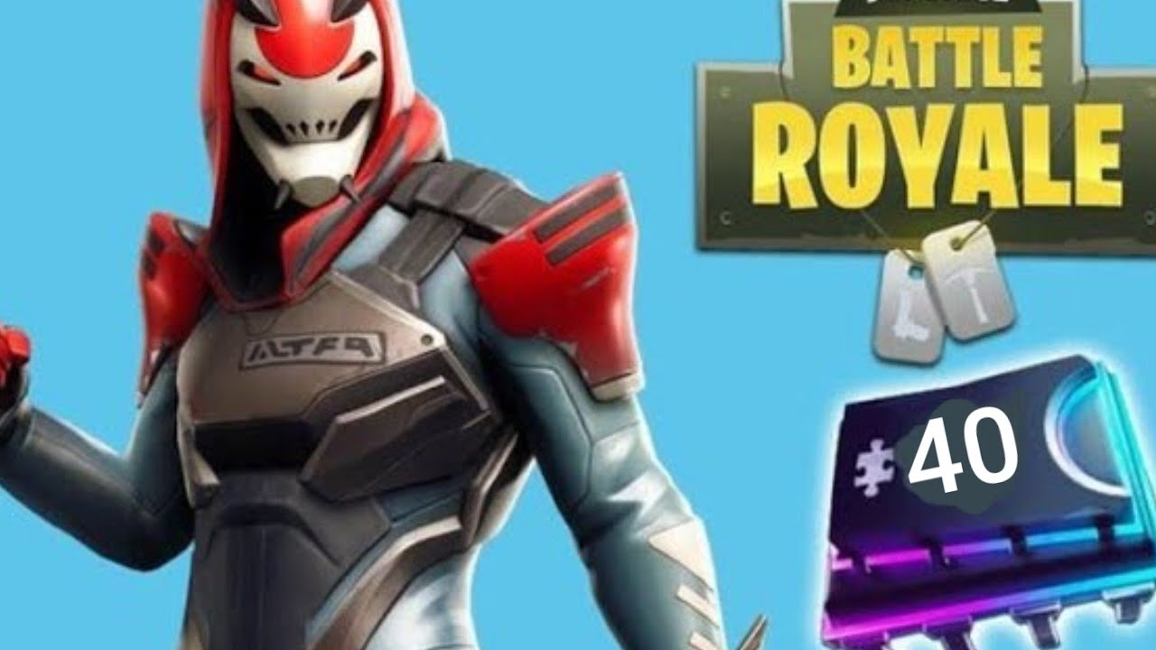 Fortnite Fortbyte#40 accessible skin tier 87 (details in description ...