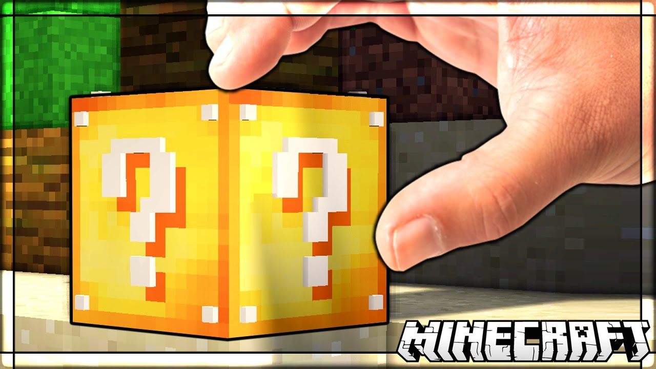 Realistic Minecraft: REAL LUCKY BLOCKS VS TROLLING LUCKY BLOCKS - YouTube