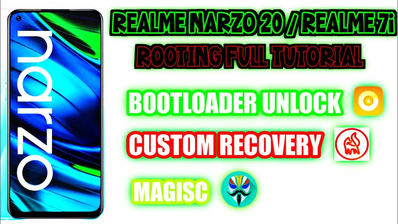 How To Root Realme Narzo 20 / Realme 7i In 2024 | Bootloader Unlock ...