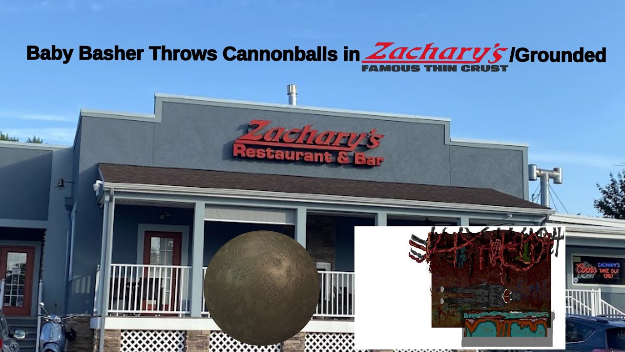 Baby Basher Throws Cannonballs in Zachary’s/Grounded - YouTube