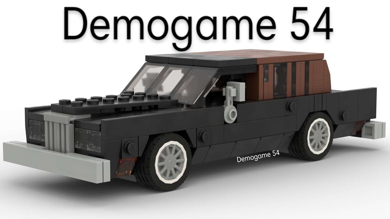 MOC LEGO Lincoln Town Car (VERSION 3) - YouTube