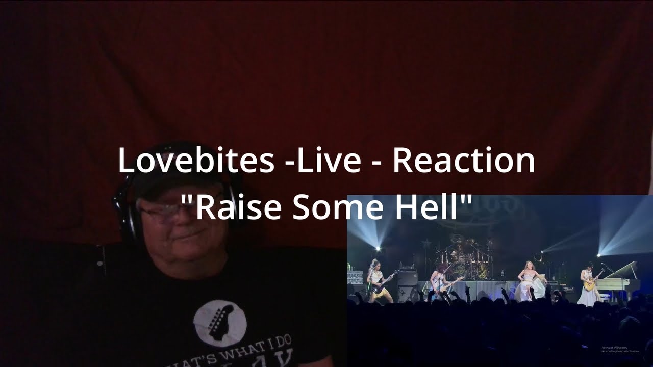 Lovebites-Live-Reaction-"Raise Some Hell" - YouTube