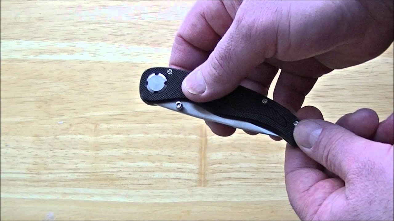 Folding work knife combo special - YouTube