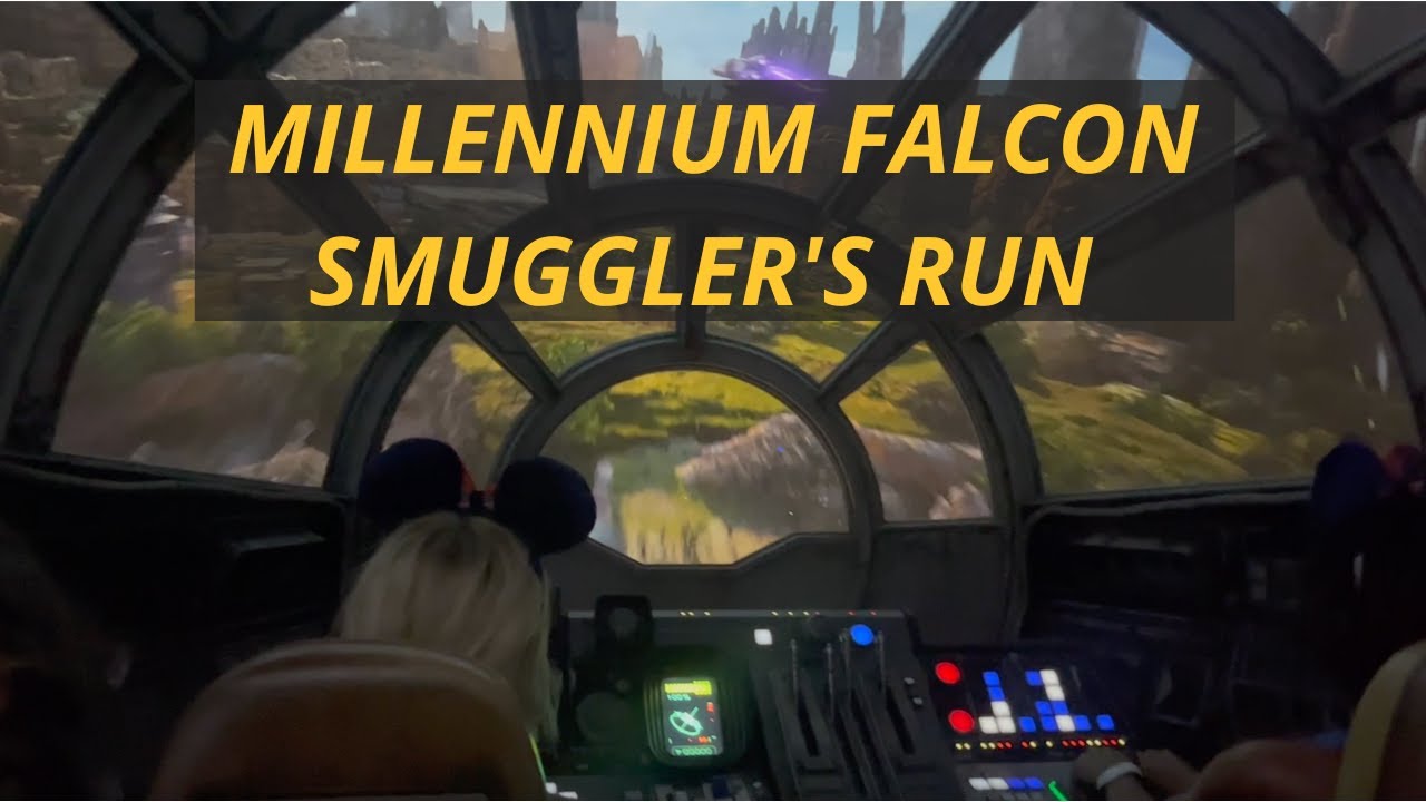 Millennium Falcon: Smugglers Run | Full Ride Experience | Disney's ...