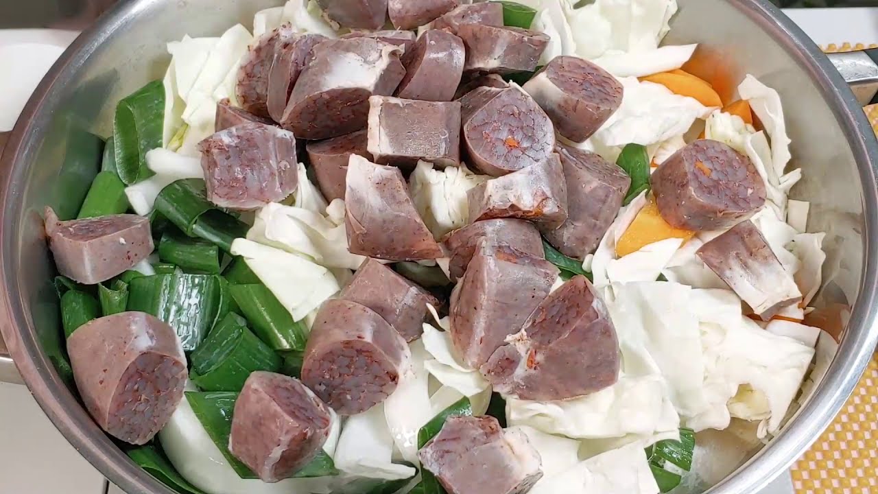 순대볶음레시피 집에서 신림동순대볶음 만들어 드세요 Stir-fried Soondae Recipe - YouTube