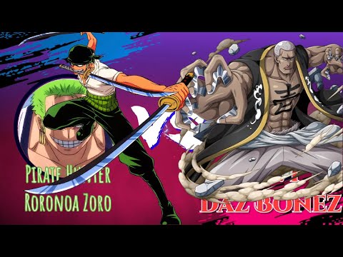 Zoro VS Mr. 1 Daz Bonez Full Fight Arabasta Arc | Arabasta Saga | One Piece