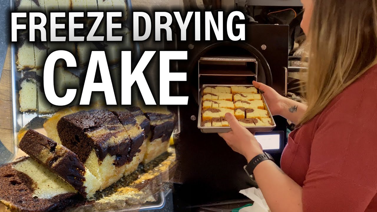 FREEZE DRYING CAKE - YouTube