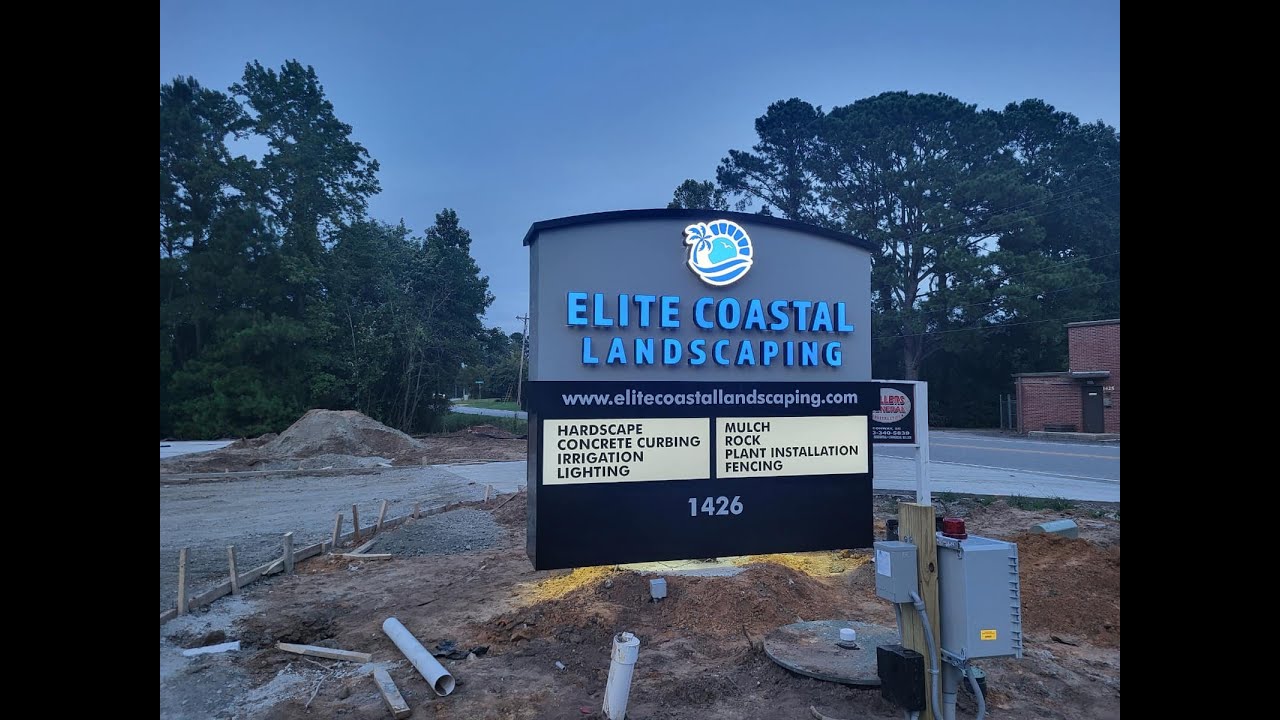 SNEAK PEEK - NEW BUILDING FOR ELITE COASTAL LANDSCAPING - YouTube