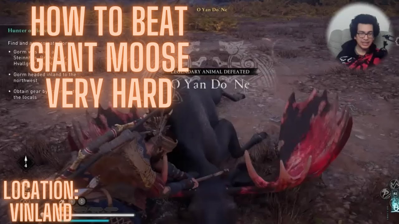 How to Beat O Yan Do' Ne/Moose Boss Legendary Animal, Fastest Way ...