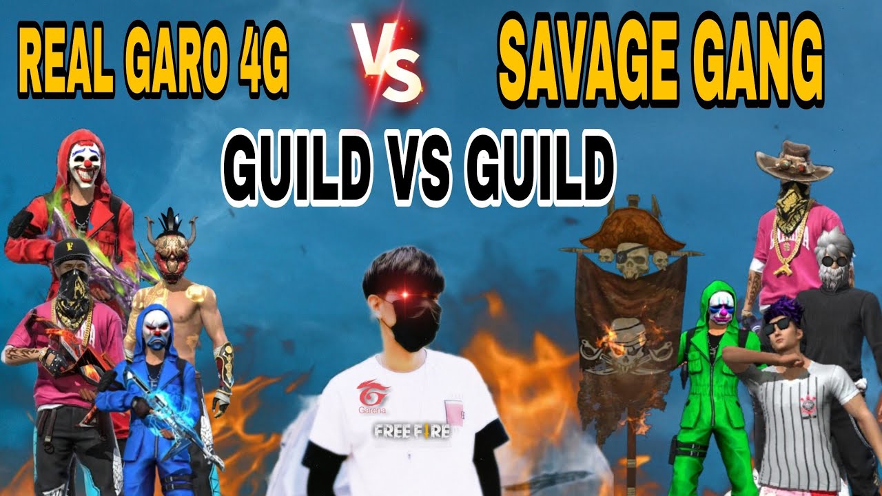 REAL GARO 4G GUILD 🇮🇳VS🇮🇳 SAVAGE GANG 🥵 REAL IS REAL GARO 4G OFFICIAL ...