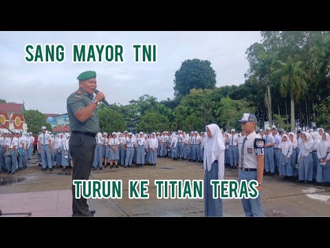 MERIAH KETIKA MAYOR AR DALIMUNTHE (DANRAMIL JAMBI SELATAN) MEMBERIKAN ...
