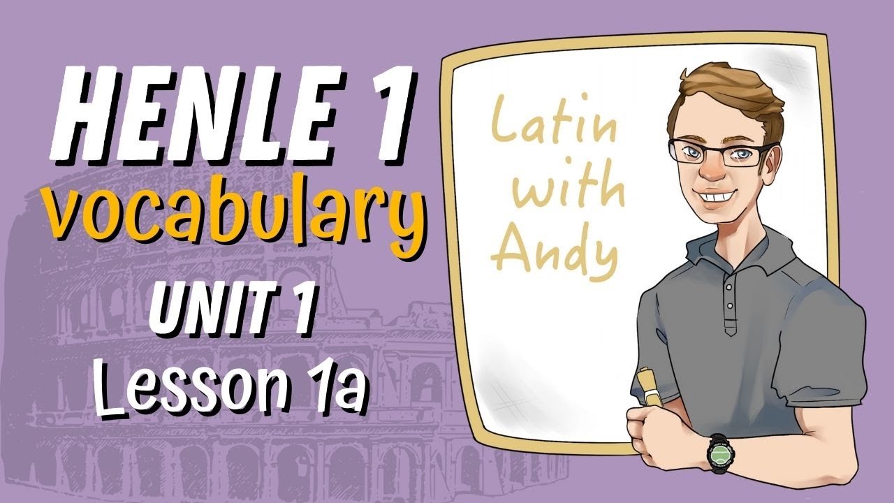 Henle 1 Vocabulary: Lesson 1, Part 1 - YouTube