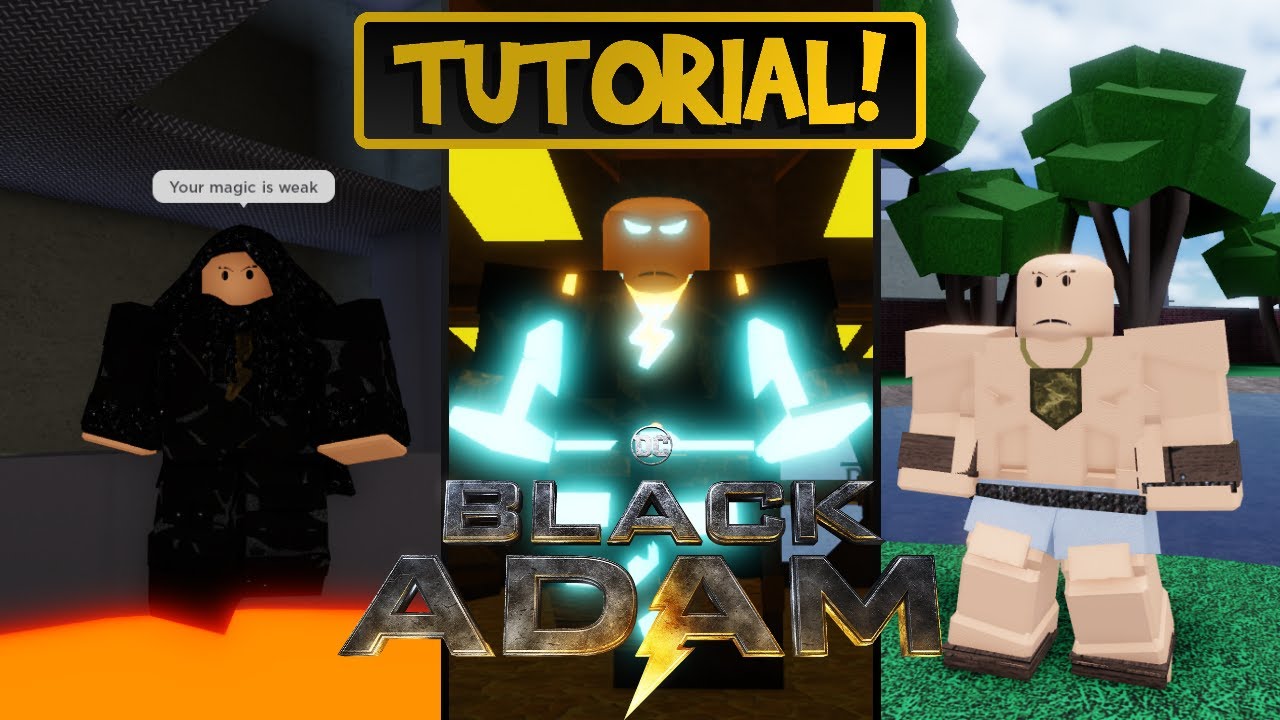 ROBLOX | Black Adam (2022) Tutorial | Superhero Life 2 - YouTube