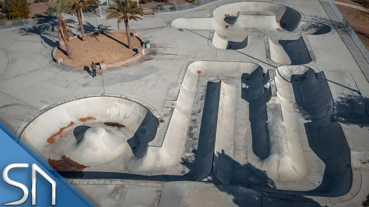 Session Atlas - Nevada - Las Vegas Desert Breeze Skatepark - YouTube