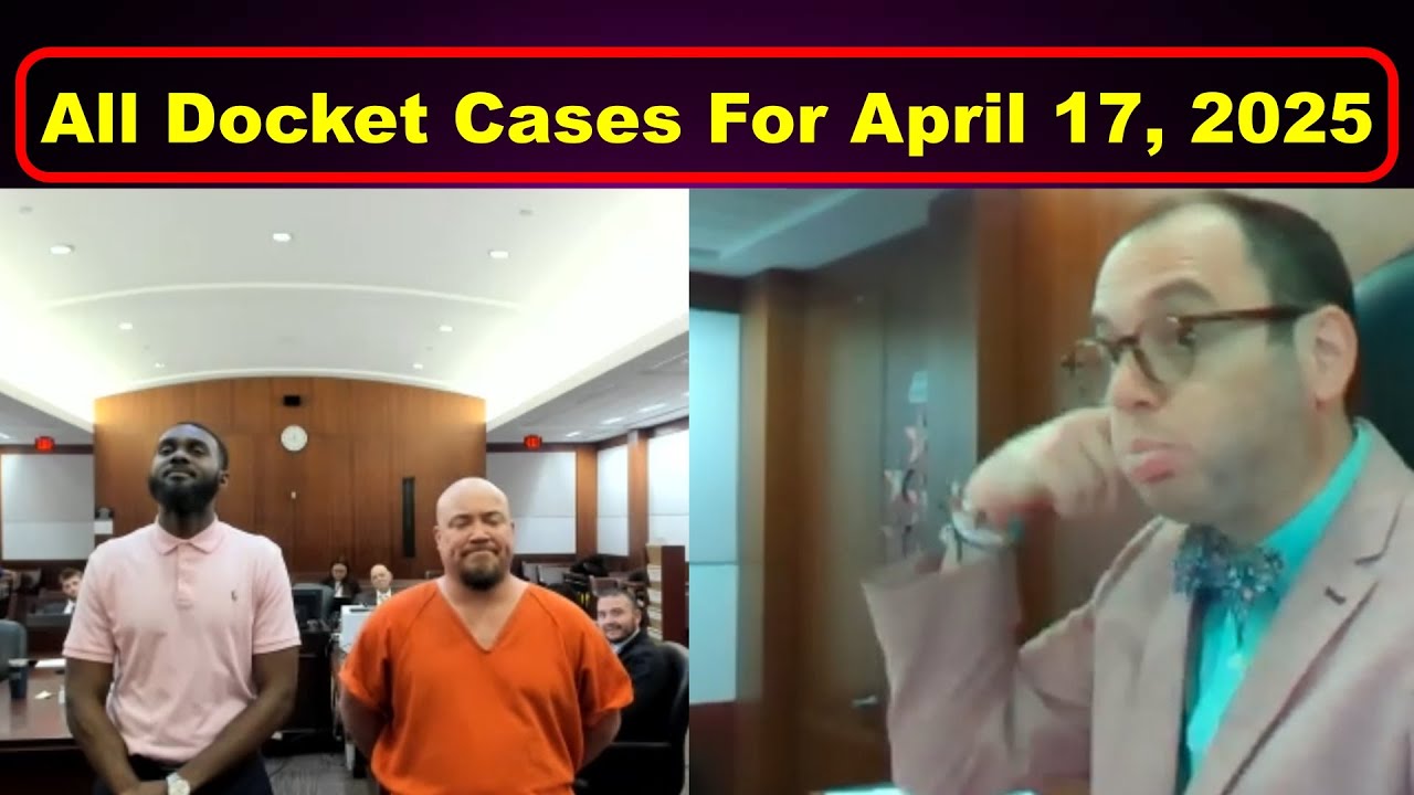 Judge Fleischer's Entire Docket From April 17th, 2025 - Vikky's Court Watch - YouTube
