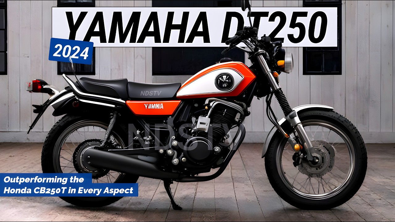 2024 NEW YAMAHA DT250 UNVEILED: Outperforming the Honda CB250T in Every Aspect - YouTube
