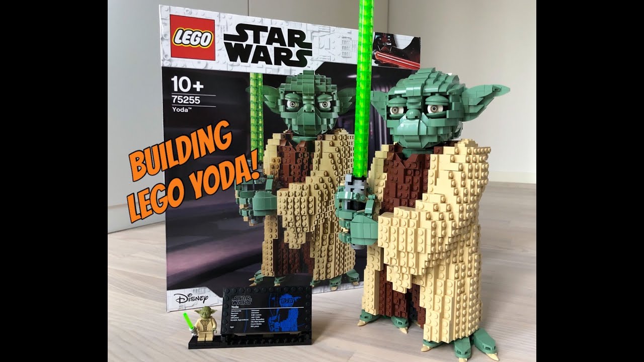 Building Lego Yoda! - YouTube