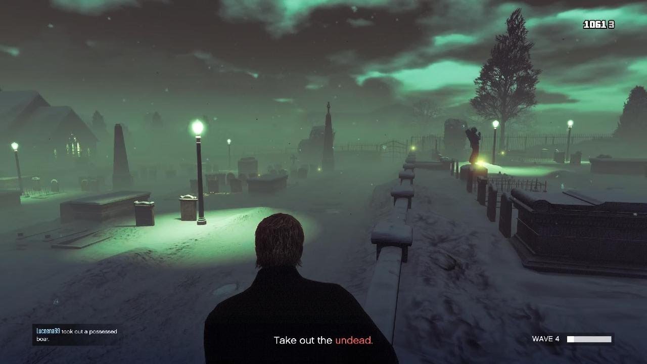 Grand Theft Auto V Ludendorff Cemetery Survival - YouTube