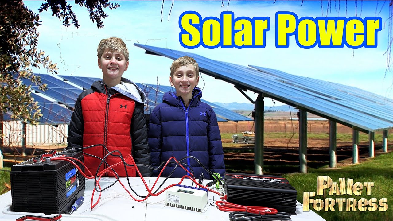 NO Energy Bill: Watch as Kids easily build a Solar Power System! - YouTube