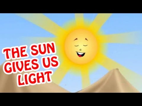 The Sun Gives Us Light | Animated Nursery Rhyme in English - YouTube