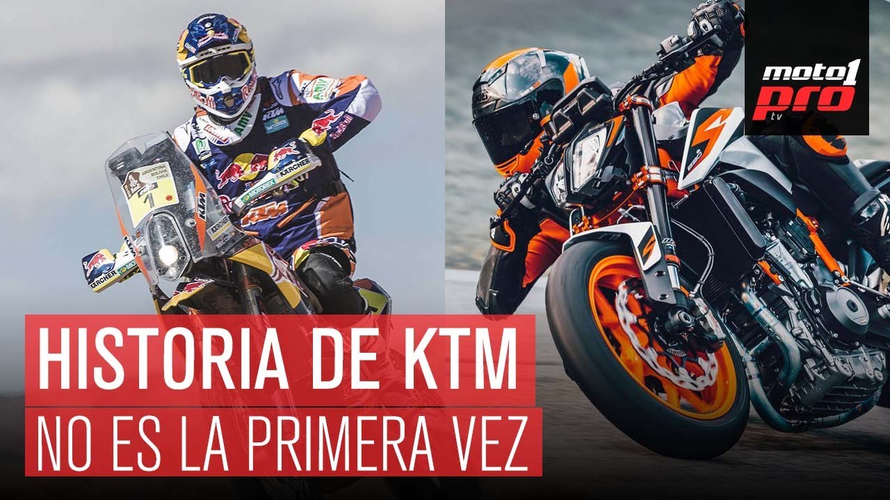 HISTORIA de KTM: No es la primera vez - YouTube