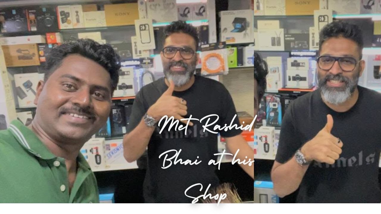Mumbiker Nikhil Friend Rashid Bhai in my Vlog | Bag Zone | Discount ...