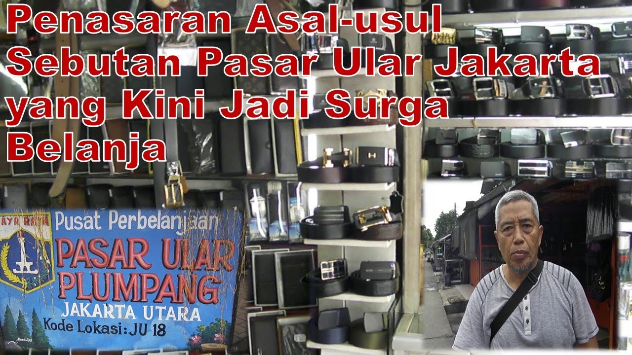 Asal Usul Kenapa Disebutan Pasar Ular Jakarta yang Kini Jadi Surga ...