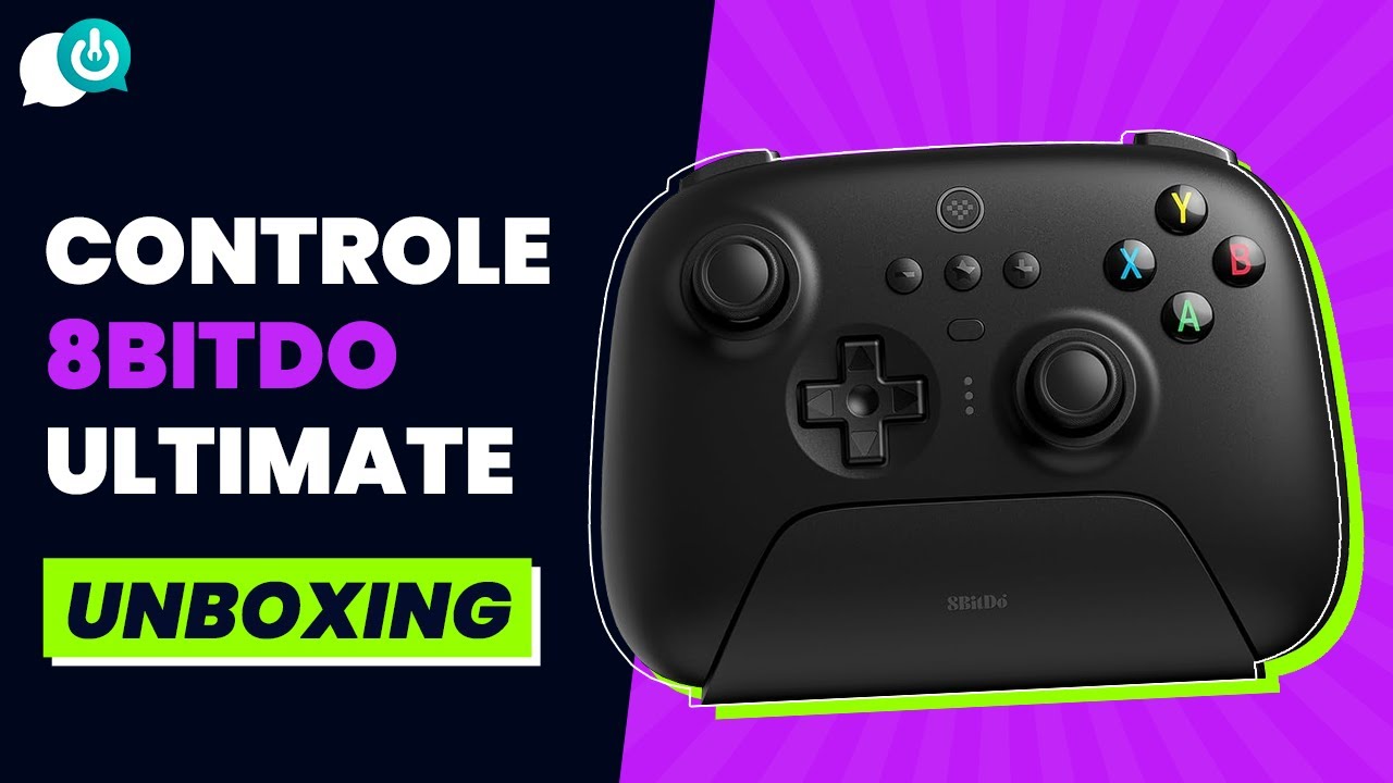 8BitDo Ultimate: O Melhor Controle para Jogos - Unboxing e Review - YouTube