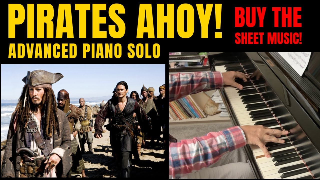 🏴‍☠️ Pirates Ahoy! (original, advanced piano solo by BachScholar) - YouTube