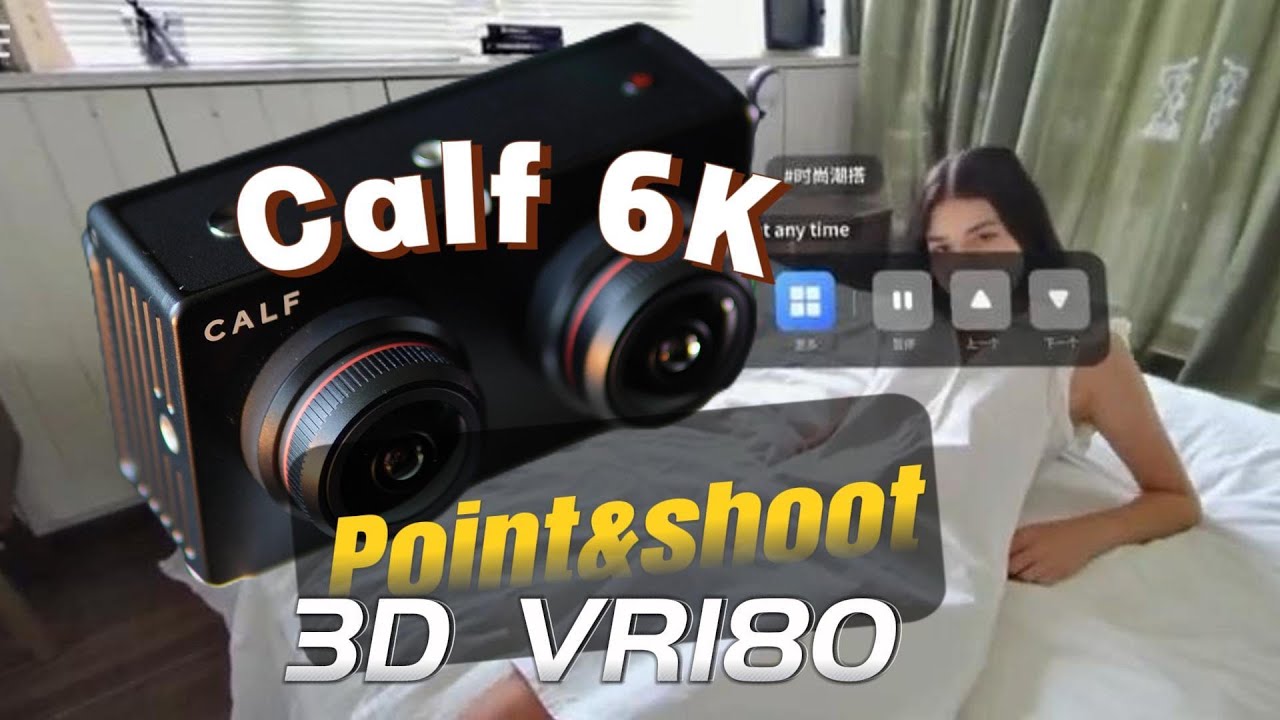Point-and-shoot & live streaming 3D180VR: experience to Calf 6K3D VR180 ...
