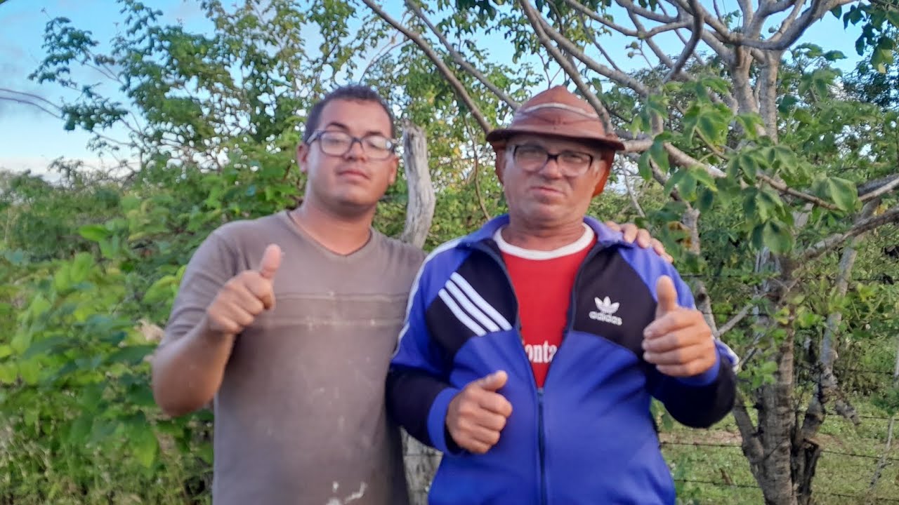 MAROQUINHA VISITANDO LEANDRO NETO DE LUIZ ANJO NO SITIO CACHOEIRINHA ...