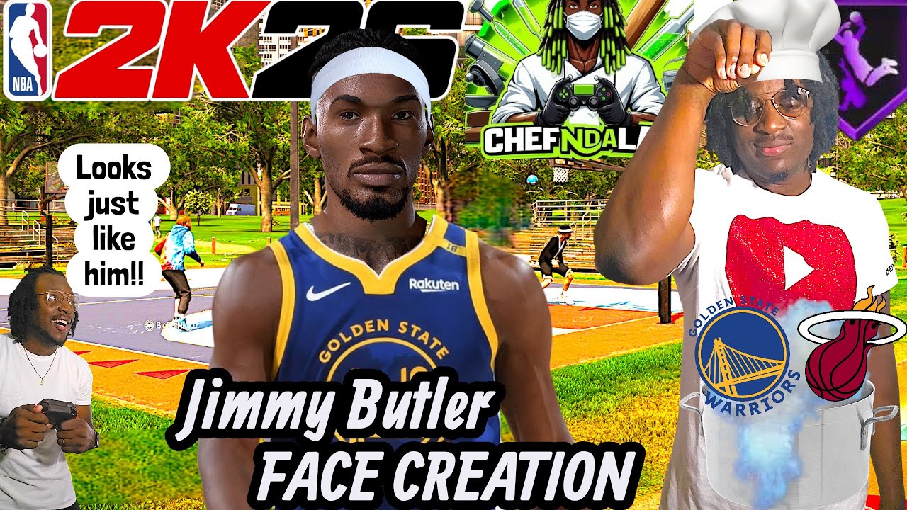 The Realest Jimmy Butler NBA 2k25 Face Creation (Chef's Edition) 💪🏾🔥🔥 ...
