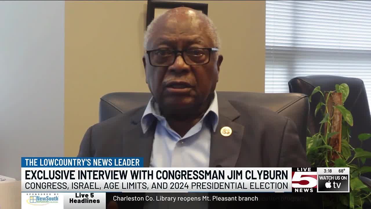 VIDEO: Clyburn talks Congress, Israel, age limits and 2024 election ...