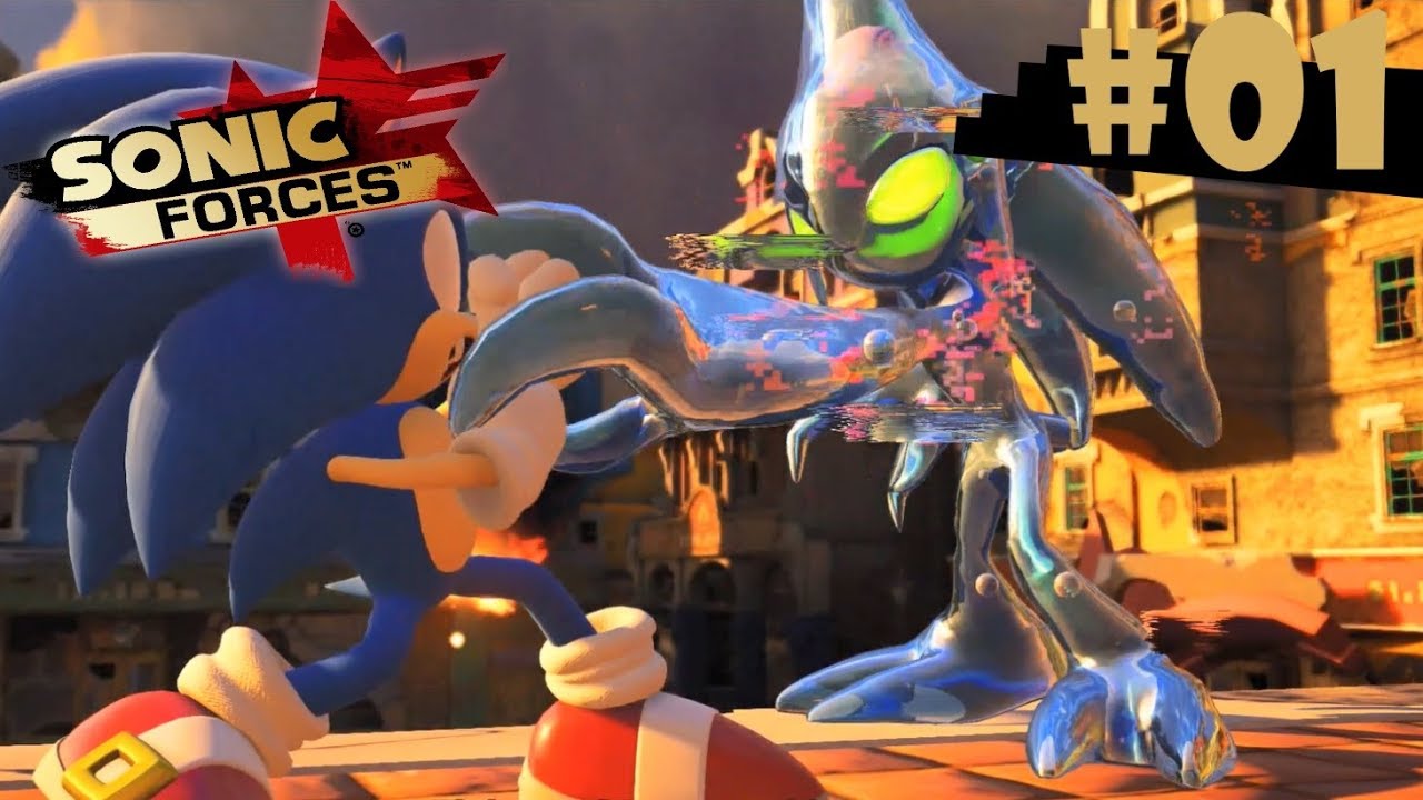 Sonic Forces #1 - Eerste impressie en crash (Stages 1-5) - YouTube