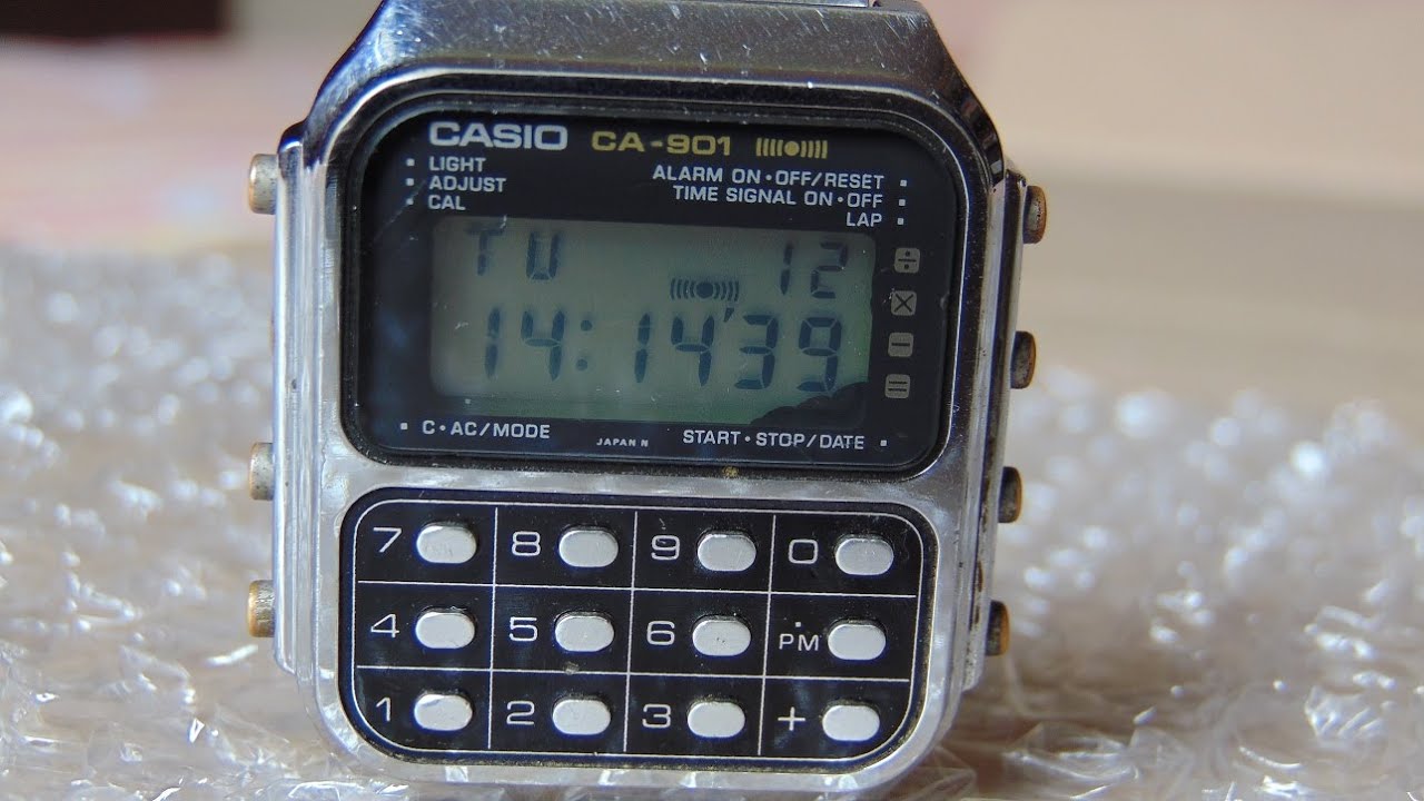 Casio Ca-901 Preto Modulo 134 (Calculadora & Game, 1977). Raro! - R$1. ...