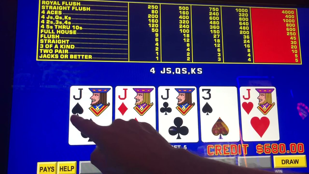 These Jacks pay HUGE! High Limit Video Poker. - YouTube