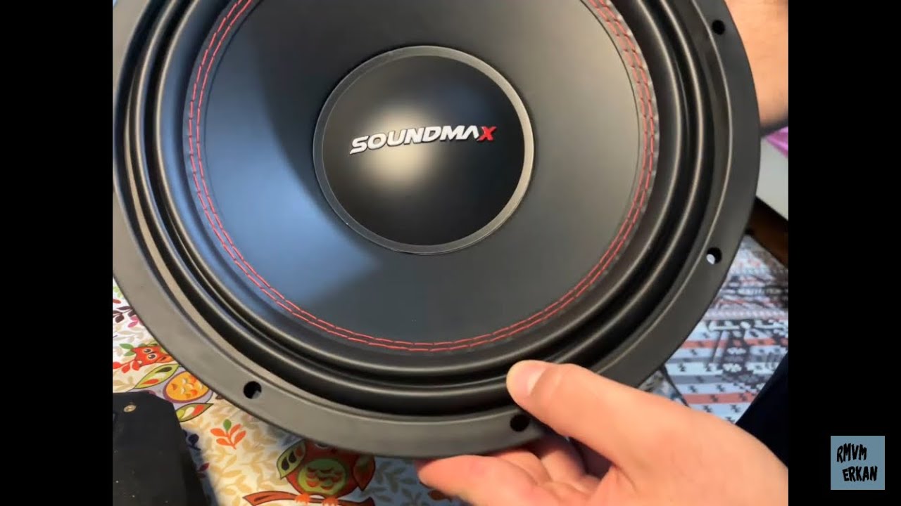 Soundmax Subwoofer Bas Kutu Açılımı ve Testi! 1500 Watt & 400 RMS ...