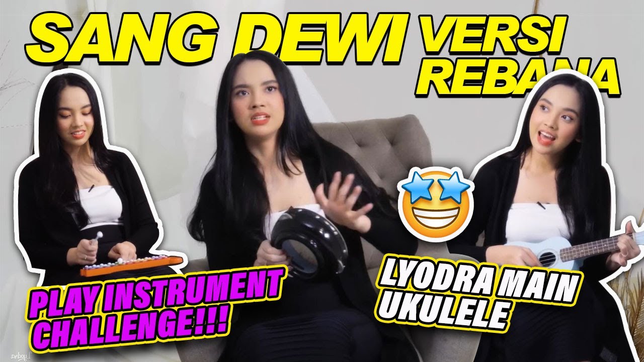 Sang Dewi versi Rebana? | Sing & Play Instrument Challenge! - YouTube
