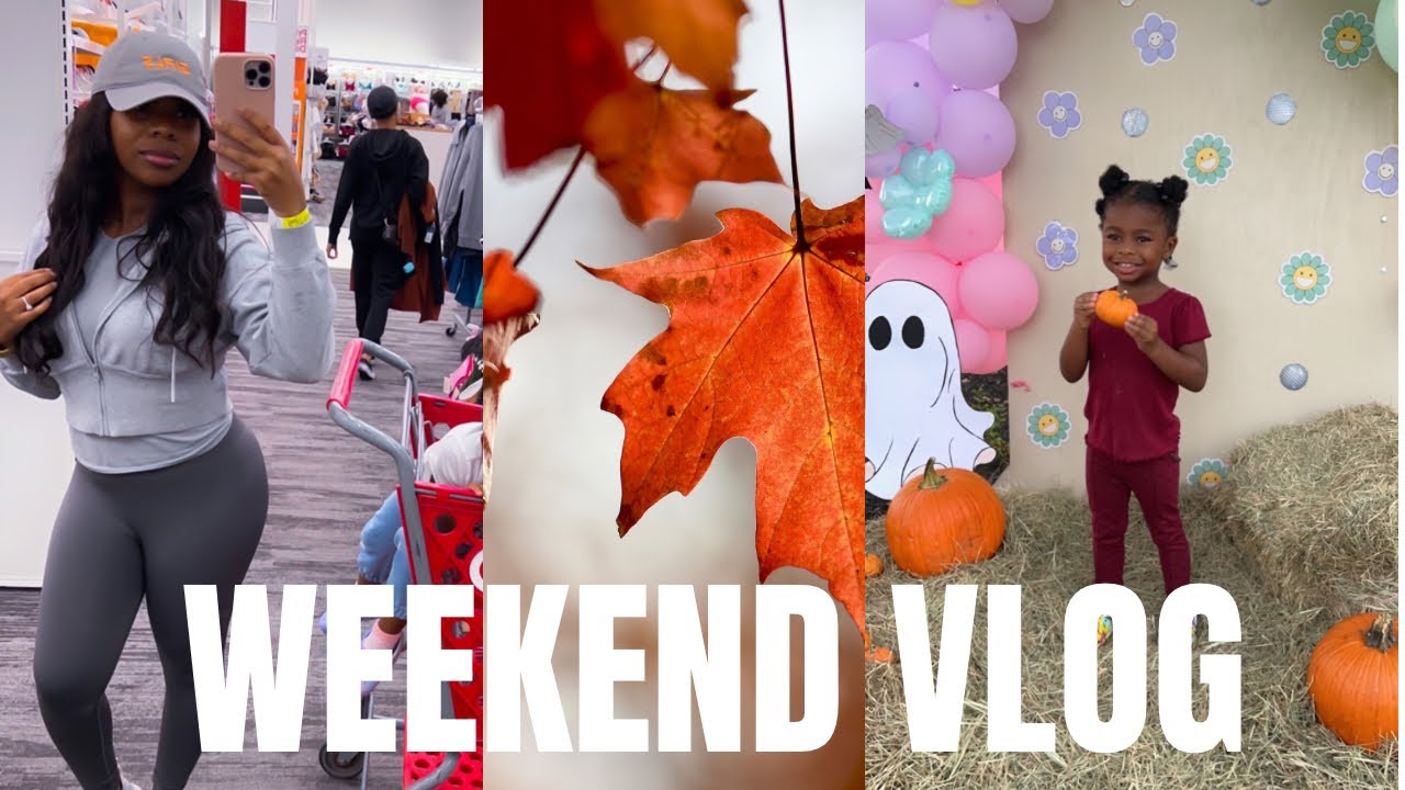 Weekend Vlog | Let the Fall Festivities Begin! | I Met a Subscriber ...