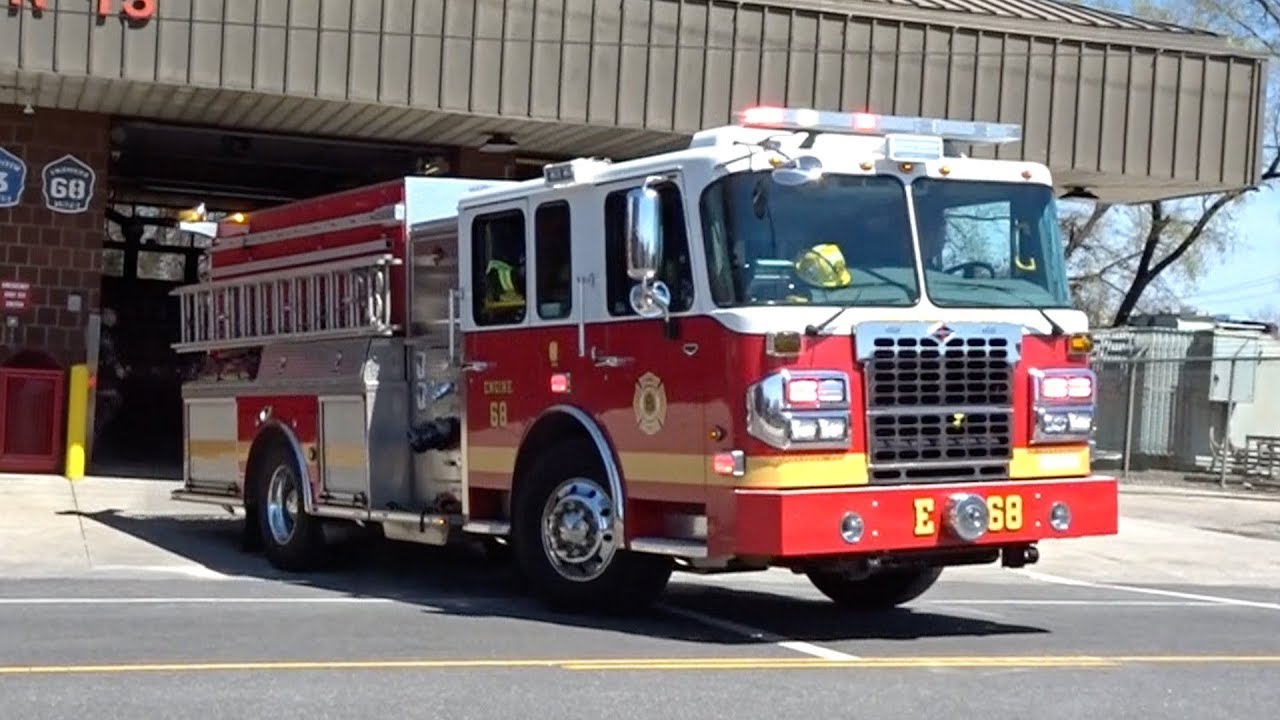 PFD Engine 68, Ladder 13 & Battalion 7 Responding - YouTube