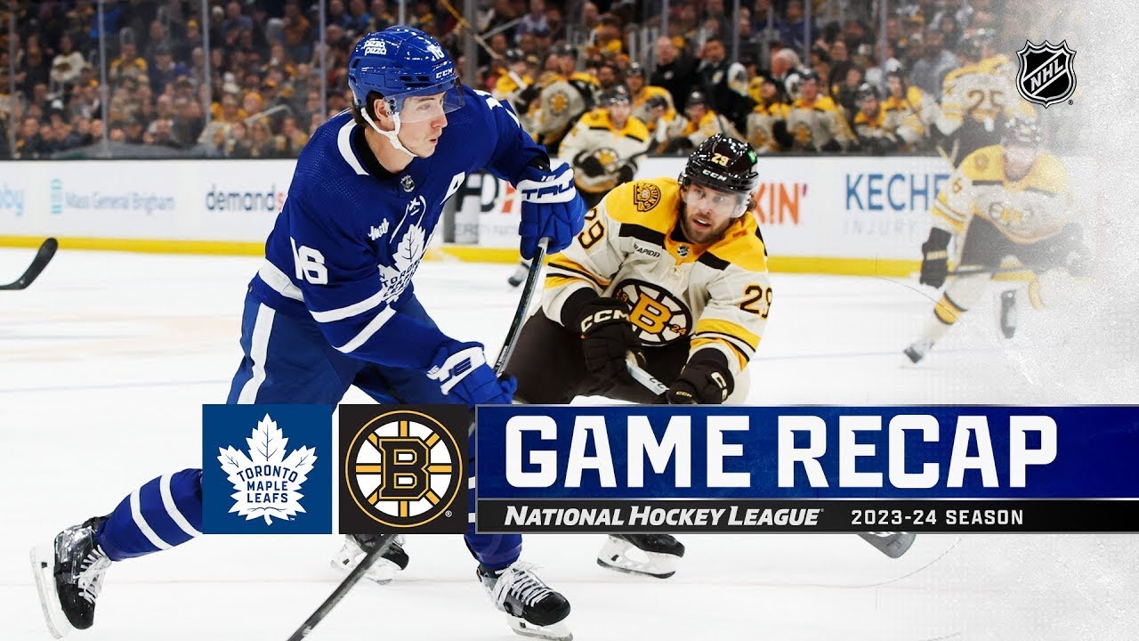 Toronto Maple Leafs vs Boston Bruins | March 07, 2024 | Game Highlights ...