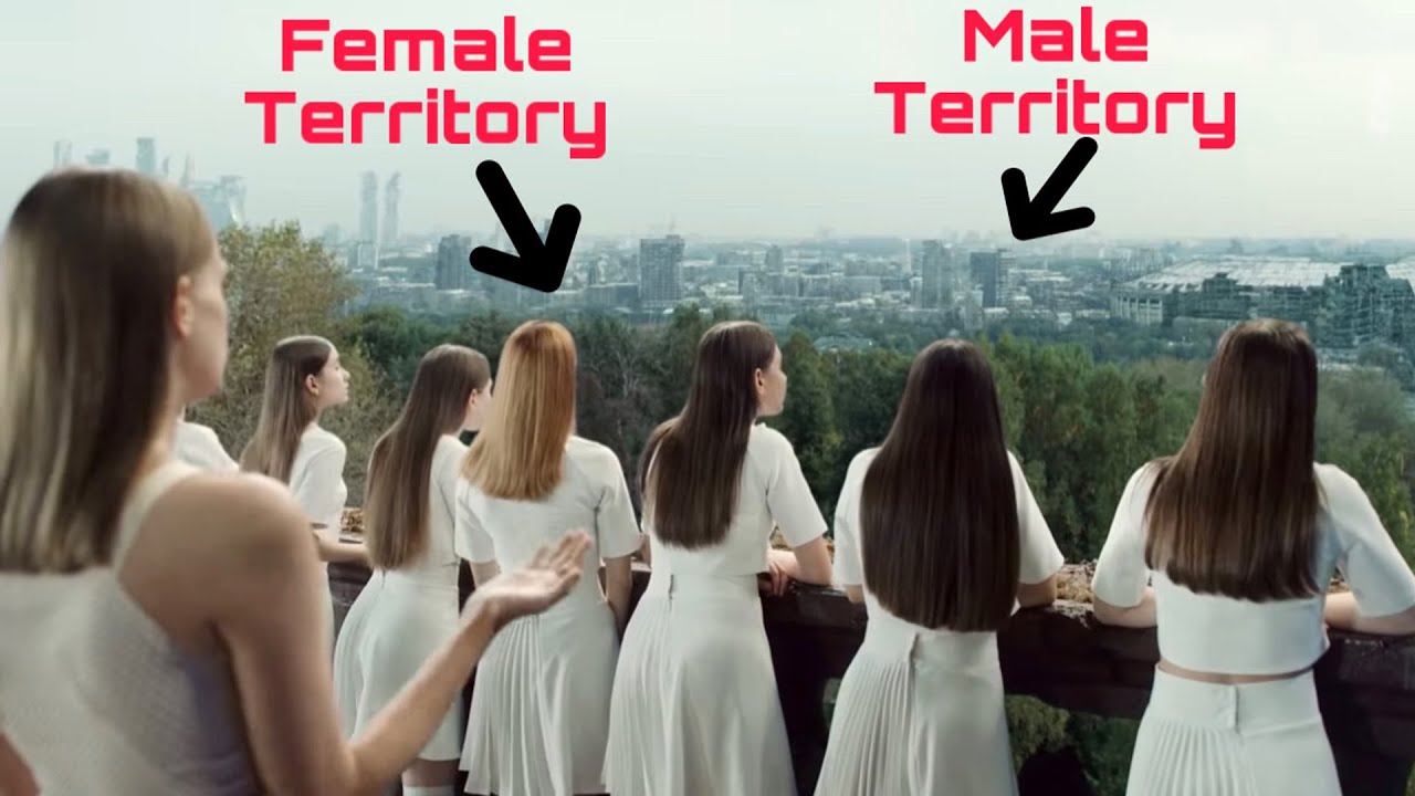 In Future, Female & Male Population Are Separated By Wall As They Are ...