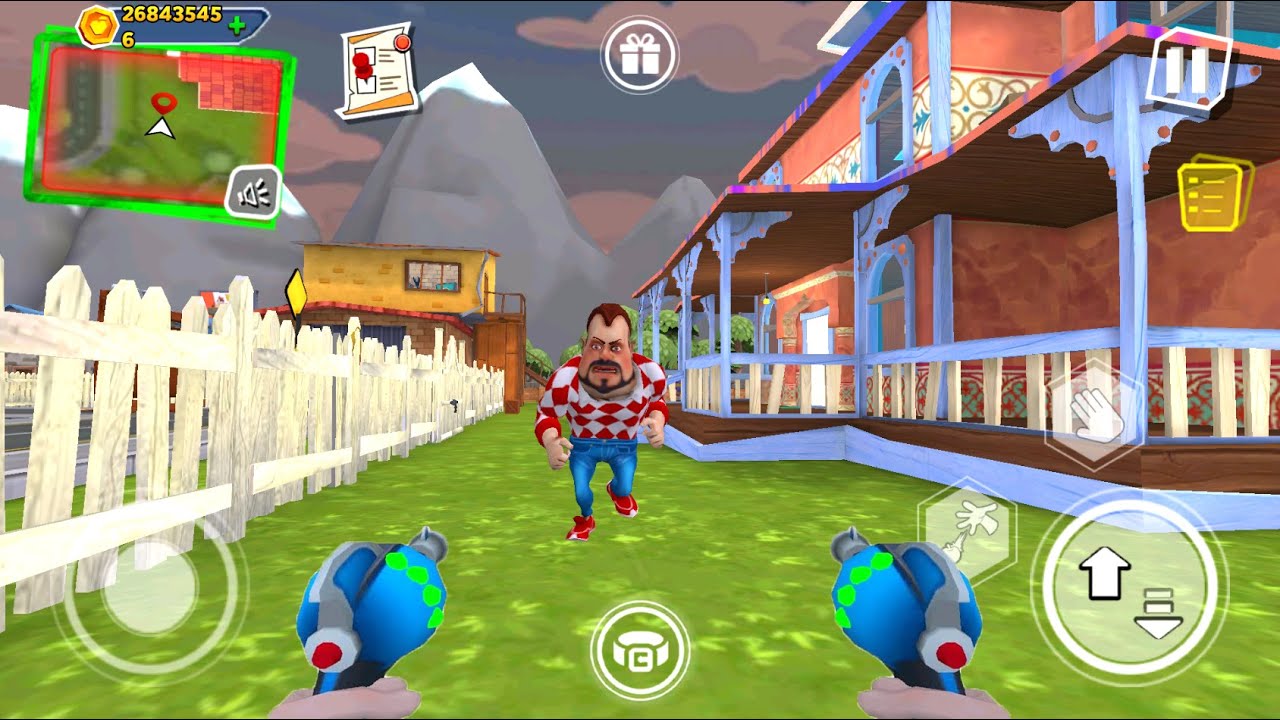 Dark Riddle Version 15.1.0 New House ( Mod Skin WHITE AND RED ) Part ...