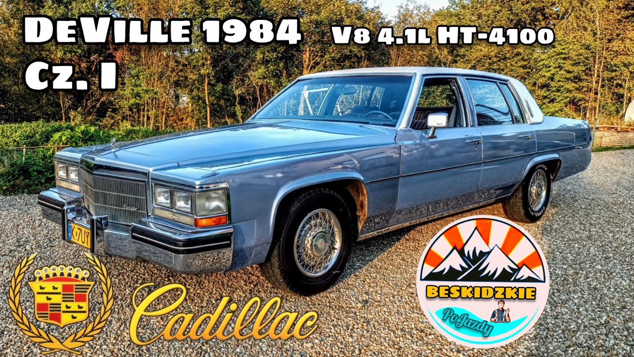 DeVille V8 po KRYZYSIE wtopa CADILLACA HT-4100 1984 cz.1 #MotoQba # ...