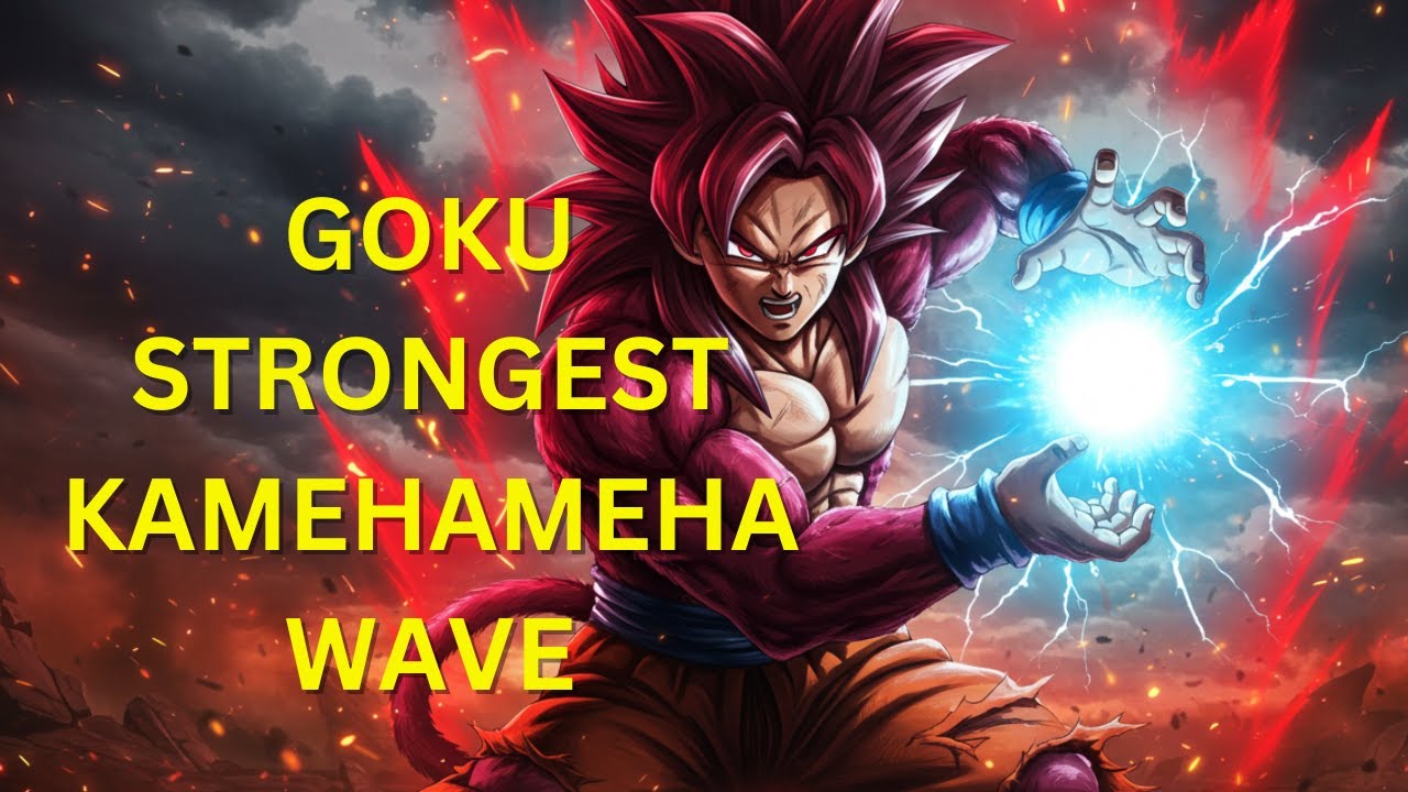 DRAGONBALL DAIMA | GOKU Strongest Kamehameha Wave recreated with AI ...