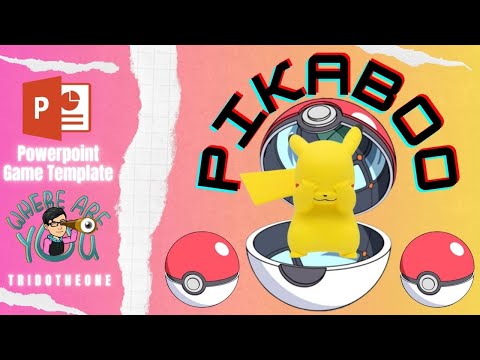 Pikachu Hide & Seek - PIKABOO 🐹🙈 Free PowerPoint Game